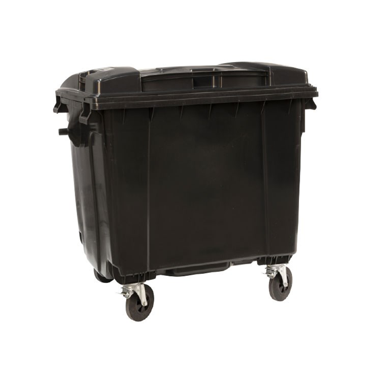 Rolcontainer - 1100L - zwart » BOXrentals