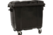 Rolcontainer - 1100L - zwart » BOXrentals